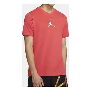 JORDAN Jumpman Dfct Ss Crew Round Neck Short Sleeve Small T-shirt - Red