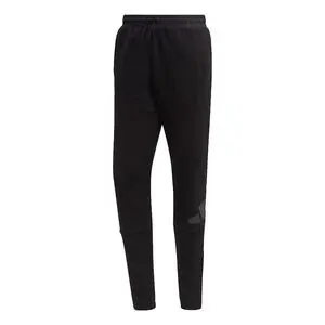 Adidas Logo Pant Contrasting Colors Large Logo Sports Pants/trousers/joggers Black - Default Color