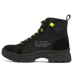 Sketchers Bobs Broadies High Top Zip Up Boots - Black