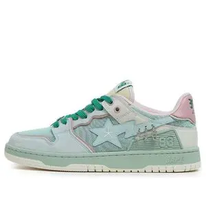 A BATHING APE Sta Sneakers - Green