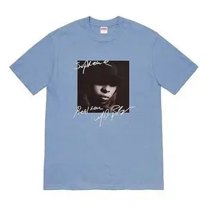 Supreme Supreme Fw19 Week 1 Mary J Blige Tee Magentat Bluegray