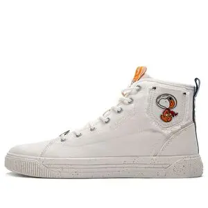 ANTA X Snoopy High Top Canvas Sneakers