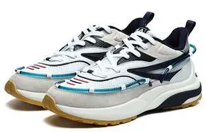FILA FUSION Graywhite Blue" Low Top Sneakers