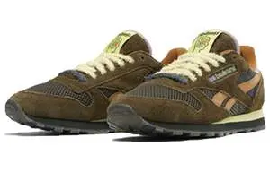 REEBOK Brain Dead X Classic Leather "fuzzy Suede" Sneakers