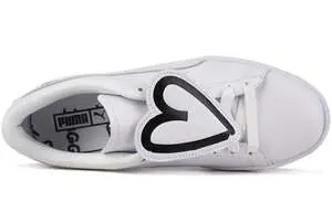 PUMA Basket Badge Sneakers With Heart Detail