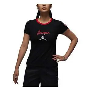JORDAN Graphic Slim Fit T-shirt - Black