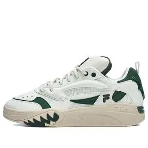 FILA FUSION Desperado Vintage Basketball Sneakers - White/green
