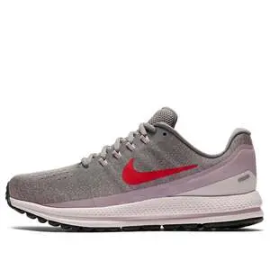 Nike Zoom Vomero 13 Athletic Sneakers - Grey/red