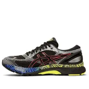 Asics Gel-nimbus 21 "hyper Flash" Athletic Sneakers - Black