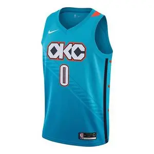 Nike Nba Russell Westbrook Oklahoma City Thunder Swingman Jersey - Blue