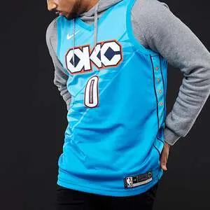 Nike Nba Russell Westbrook Oklahoma City Thunder Swingman Jersey