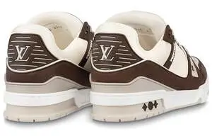 LOUIS VUITTON Trainers - Beige/brown/white