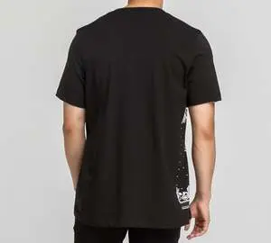 Adidas Originals Side Cashew Printing Sports Short Sleeve - Black