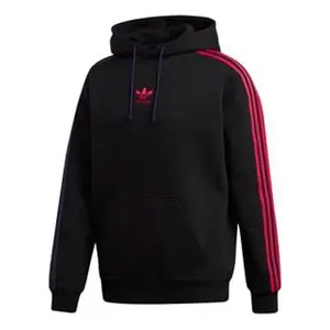 Adidas Originals 3 Stripe Hoody - Black