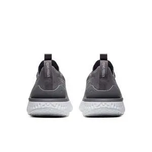 Nike Epic Phantom React Flyknit Athletic Sneakers - Grey