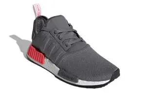 Adidas Nmd_r1 "grey Red" Sneakers - Grey/red
