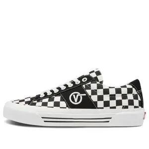 VANS Og Sid Lx Checkerboard Low Top Sneakers - Black
