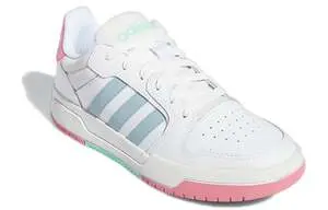 Adidas Entrap Cozy Skate Shoes - White/pink/blue