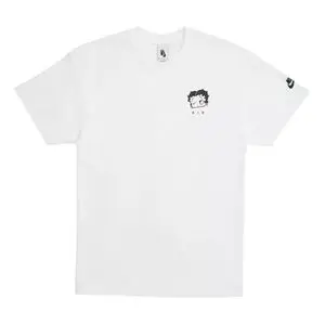 Nike X Olivia Kim Crossover Series Printing Sports Round Neck Short Sleeve White - Default Color