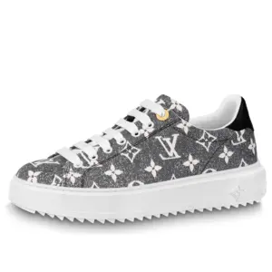 LOUIS VUITTON Time Out Sneakers - Grey/white/black