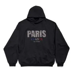 Balenciaga Strass Hoodie - Black