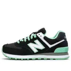 NEW BALANCE 574 Sneakers - Black/green