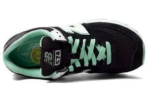 NEW BALANCE 574 Sneakers - Black/green