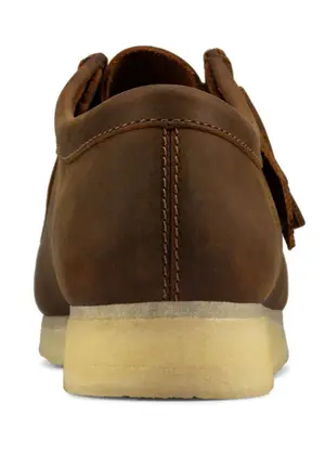 Clarks Wallabee "beeswax" Lace Up Shoes