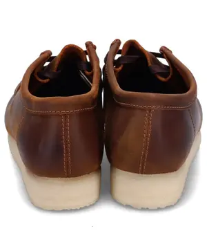 Clarks Wallabee "beeswax" Lace Up Shoes
