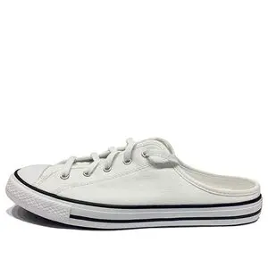 CONVERSE Chuck Taylor All Star Dainty Mule Slip Sneakers - White
