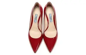 Prada Pointed Patent Leather Heels