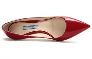 Prada Pointed Patent Leather Heels