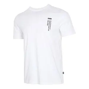 PUMA Casual Graphic T-shirts - White