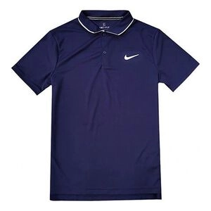 Nike Court Dri-fit Quick-dry Polo Male - Blue