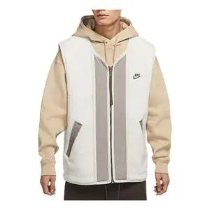 Nike Sport Essentials+ Embroidered Logo Fleece Vest - Gray