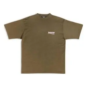 Balenciaga Balenciaga Political Campaign T-shirt Large Fit 'khaki' Khaki