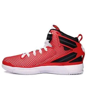 Adidas D Rose 6 Boost High Top Sneakers - Red