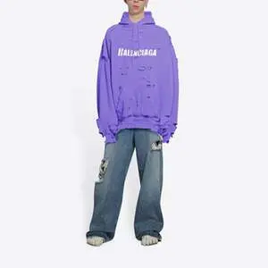 Balenciaga Destroyed Hoodie