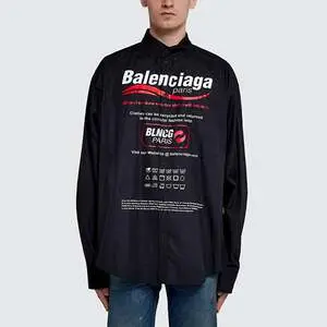 Balenciaga Dry Cleaning Shirt Large Fit