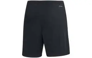 Adidas Solid Color Logo Printing Straight Casual Shorts