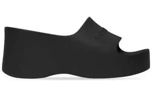 Balenciaga Rubber Wedge Sandals