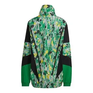 Adidas Stella Mccartney Printed Woven Track Top - Multi-color