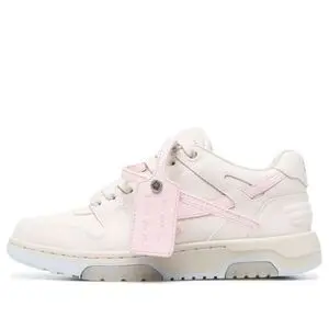 Off-White Off-White Out Of Office Arrow-Motif Low-Top Sneakers Cream/pink