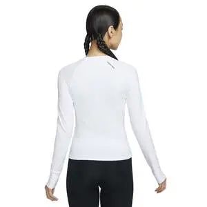 Nike Pro Dri-fit Long Sleeve T-shirt - White/black
