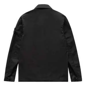 Stone Island Compass Logo Shirt Jacket - Black