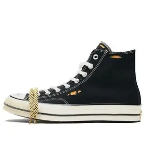 CONVERSE Dr. Woo X Chuck 70 High Top Sneakers - Black/sunset Gold