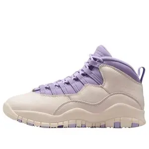 JORDAN Air Jordan 10 "Hydrangeas" Chalk/hydrangeas/wild Grape