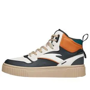 ANTA Life Series High-top Sneakers - White/grey/orange