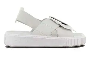 PUMA Platform Sandals - White