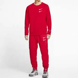 Nike Swoosh Crewneck Sweatshirt - Red
